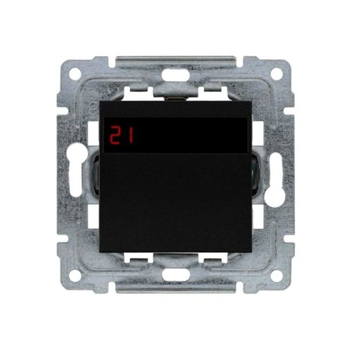 TERMOSTAT - Regulator temperatury czarny Dante KOS - Epstryk