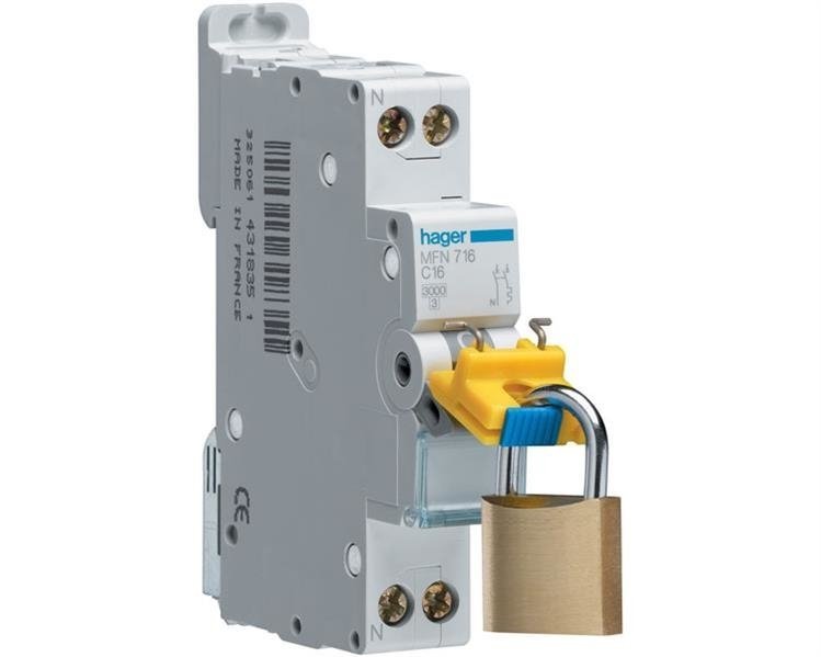 Mechanizm blokujący do MCB/RCBO MZN175 Hager - Epstryk